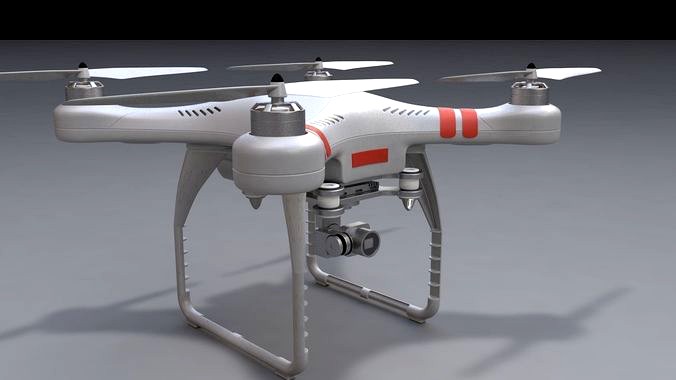 Phantom X Drone 3d model