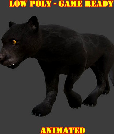 PUMA 3D MODEL - ANIMATED