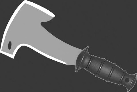 Machete Bill Hook Condor 3d model