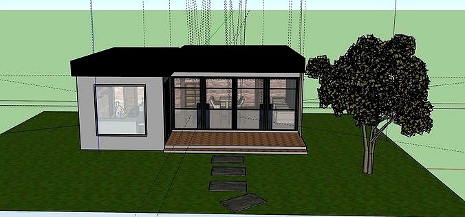 Small Coffee Shop 3d model