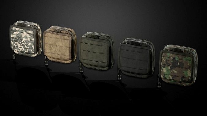 Map pouch 3d model