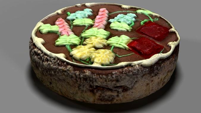 cake 3d model