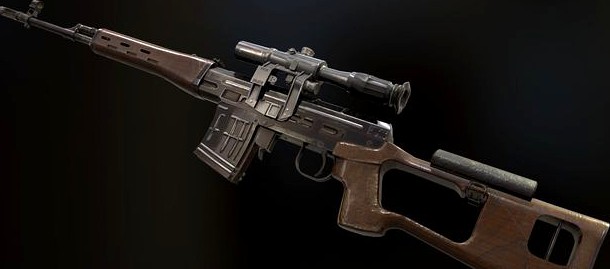 SVD Dragunov 3d model