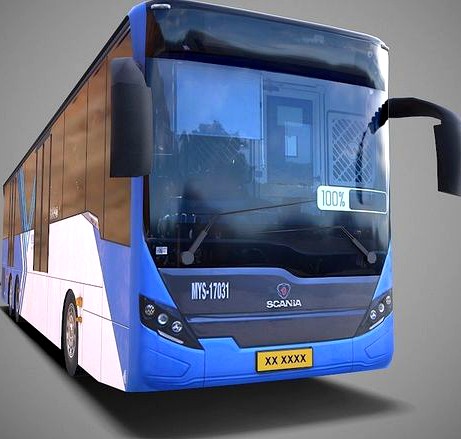 Scania Bus 3d model