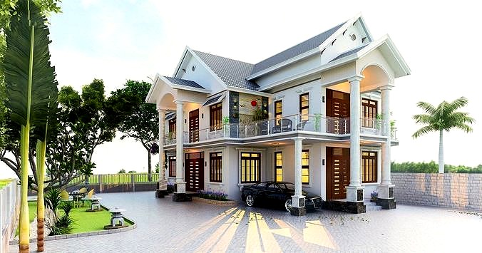 House design 3d model