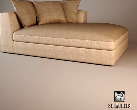 Meridiani Lewis Daybed 3d model