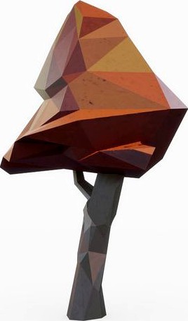 Stylized Tree Low Poly 05 3d model