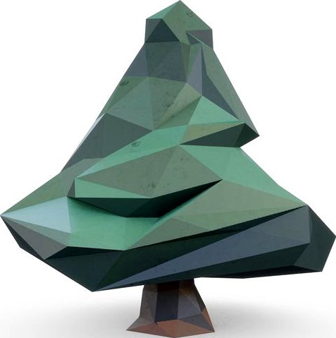 Stylized Tree Low Poly 03 3d model