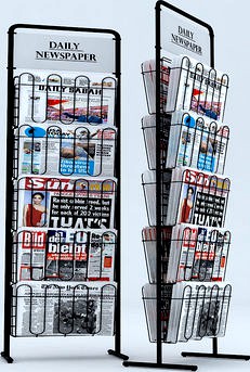 Newspaper - Magazine Stand 3D model