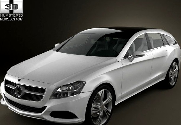 Mercedes Benz Shooting Break 3D Model