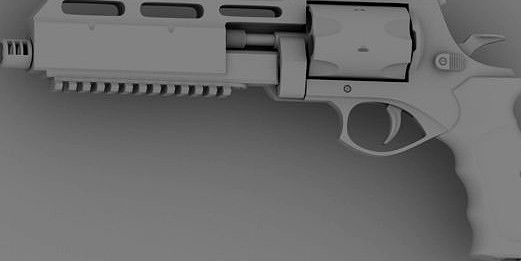 Heavy revolver printable | 3D model
