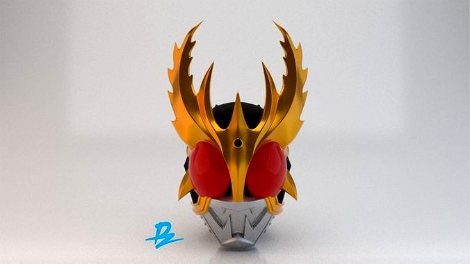 Mask Kamen Rider Rising Ultimate Kuuga | 3D model