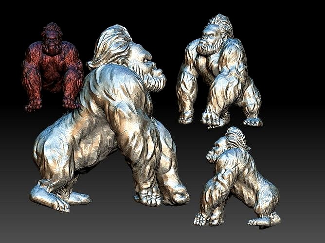 king kong 3d model | 3D