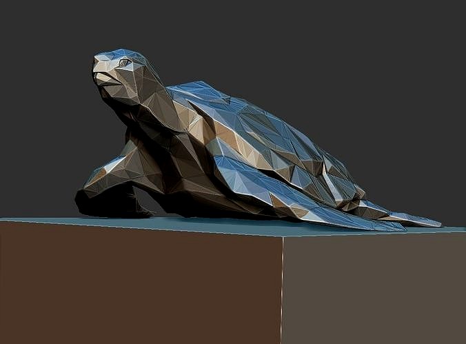 turtle triangle | 3D model