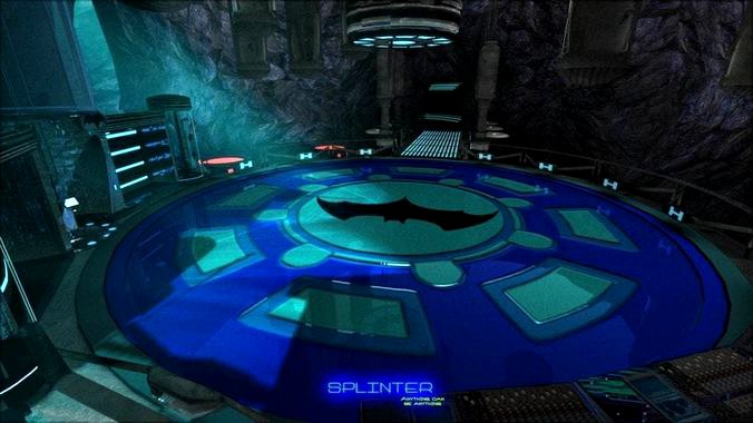 The Batcave Superhero Lair 3d model