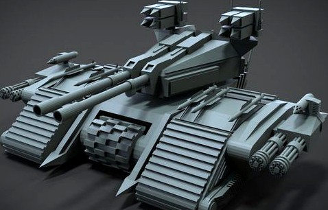 Destroyer Tank 3d model
