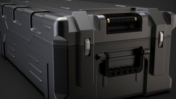 Sci-fi Container 3d model