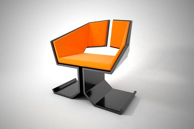 07 FUTURISTIC CHAIR 3d model