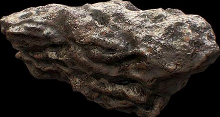 Low poly dark rock environment model 3d