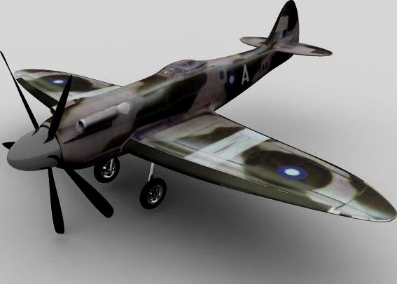 Spitfire 3D Model
