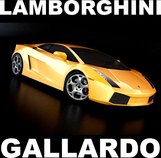 Lamborghini Gallardo 3D Model