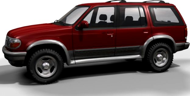 2001 Ford Explorer 3D Model