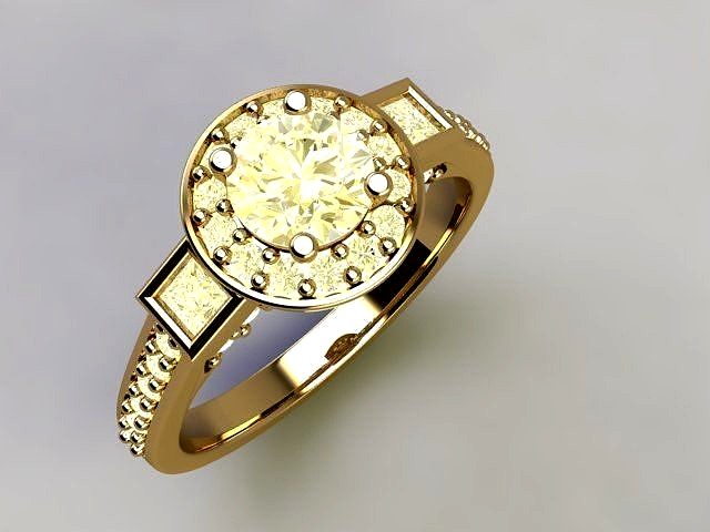 golden-ring | 3D model