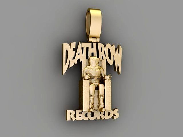 Pendants Death row records - KING ICE | 3D model