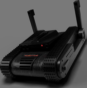 Israeli Dogo Tactical UGV Robot used against insurgent activity 3d model