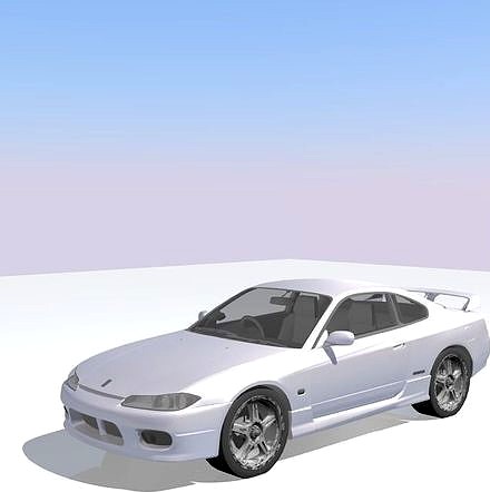 Nissan Silvia 3d model