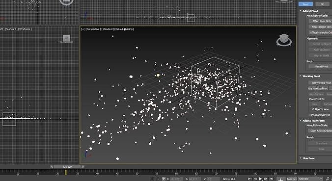 Impacts - VFX 3d model