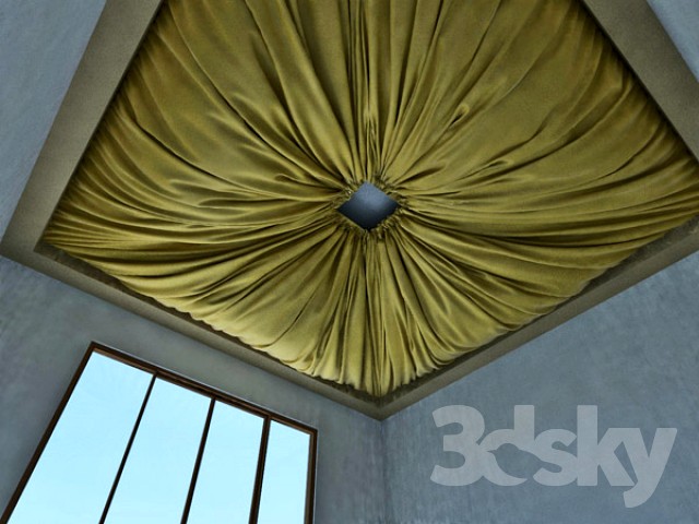 fabric on the ceiling 3d model