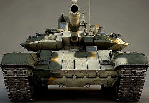 MBT T-90 AM 3d model
