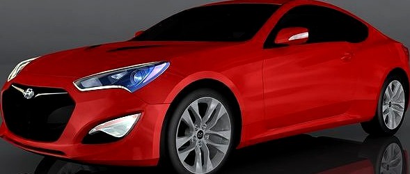 Hyundai Genesis 3d model