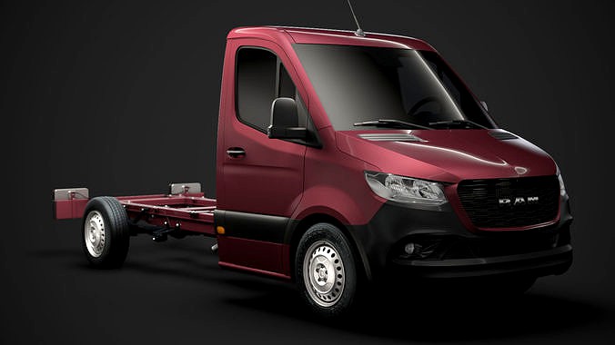 RAM Sprinter Chassis Single Cab L2 RWD 2020 3d model