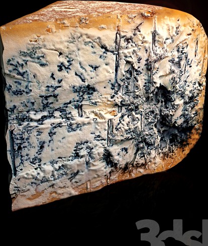 slab of cheese 3d model