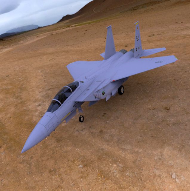 F 15E Strike Eagle 3D Model