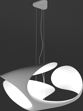 Hanging lamp 3d model