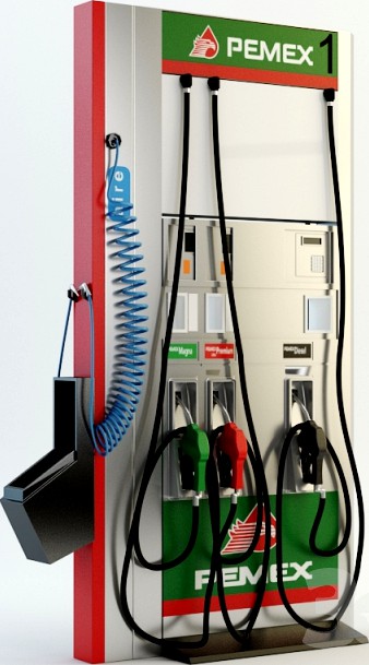 GAS DISPENSER UNITS-2 3d model