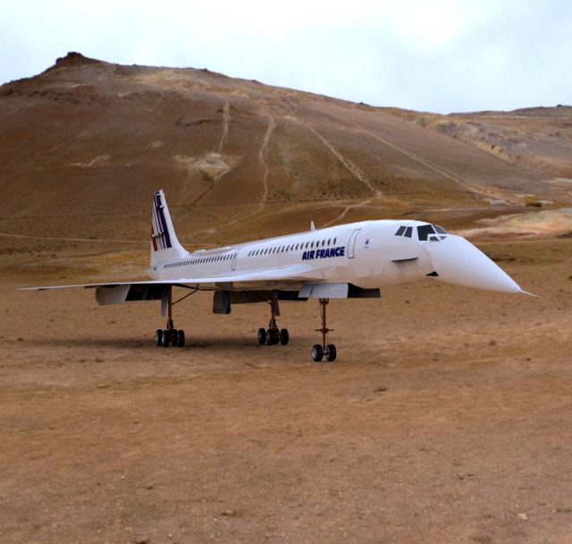 Concorde SST 3D Model