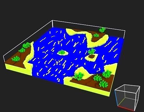 voxel map 3d model