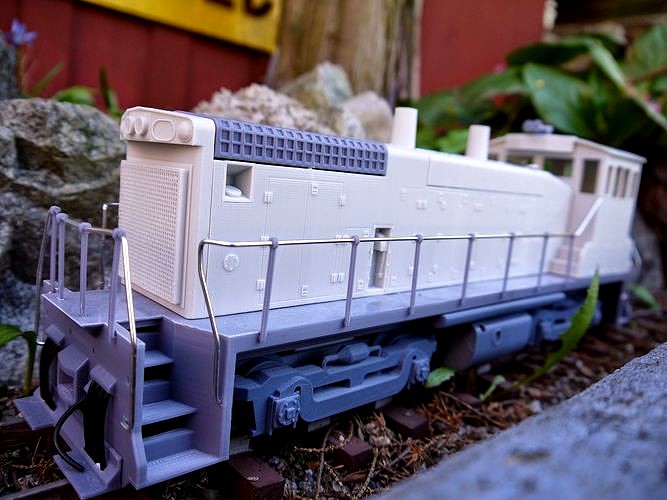 The EMD SW 1500 3d print | 3D model