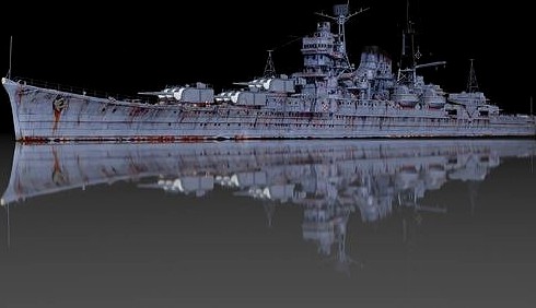IJN Mogami 3d model