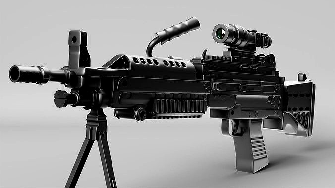 Gun 3d model