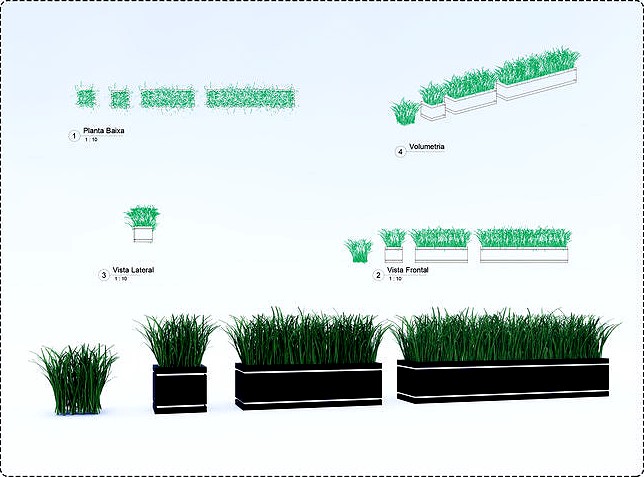Grass and Dungarees Revit High Quality 3D models