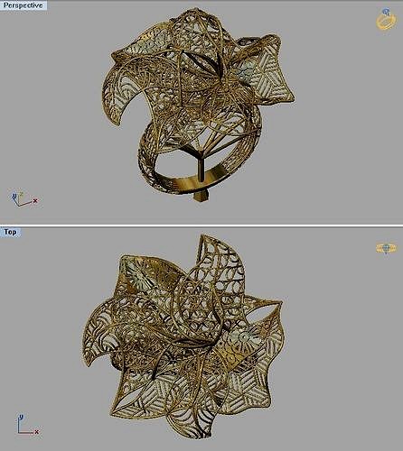 Printable Ring 3d Model 4690