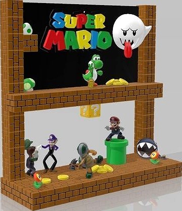 Mario Scene | 3D model