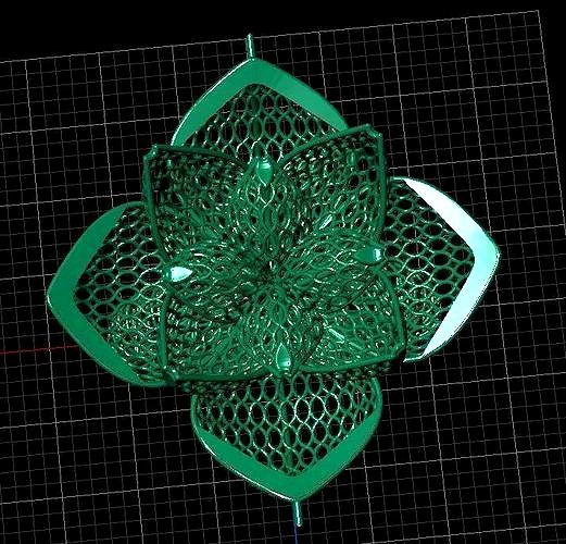 Printable Ring 3d Model 0387