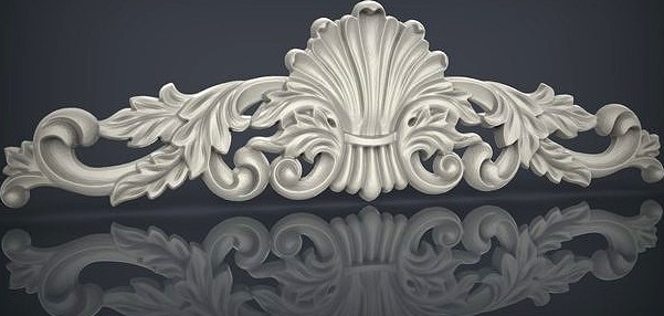 Decor relief 3d stl models for artcam and aspire Programmes