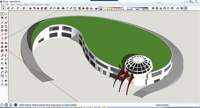 Sketchup Concept B6 3d model